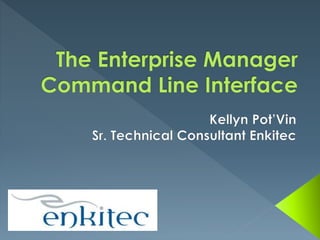 The enterprise manager command line interface2 | PDF