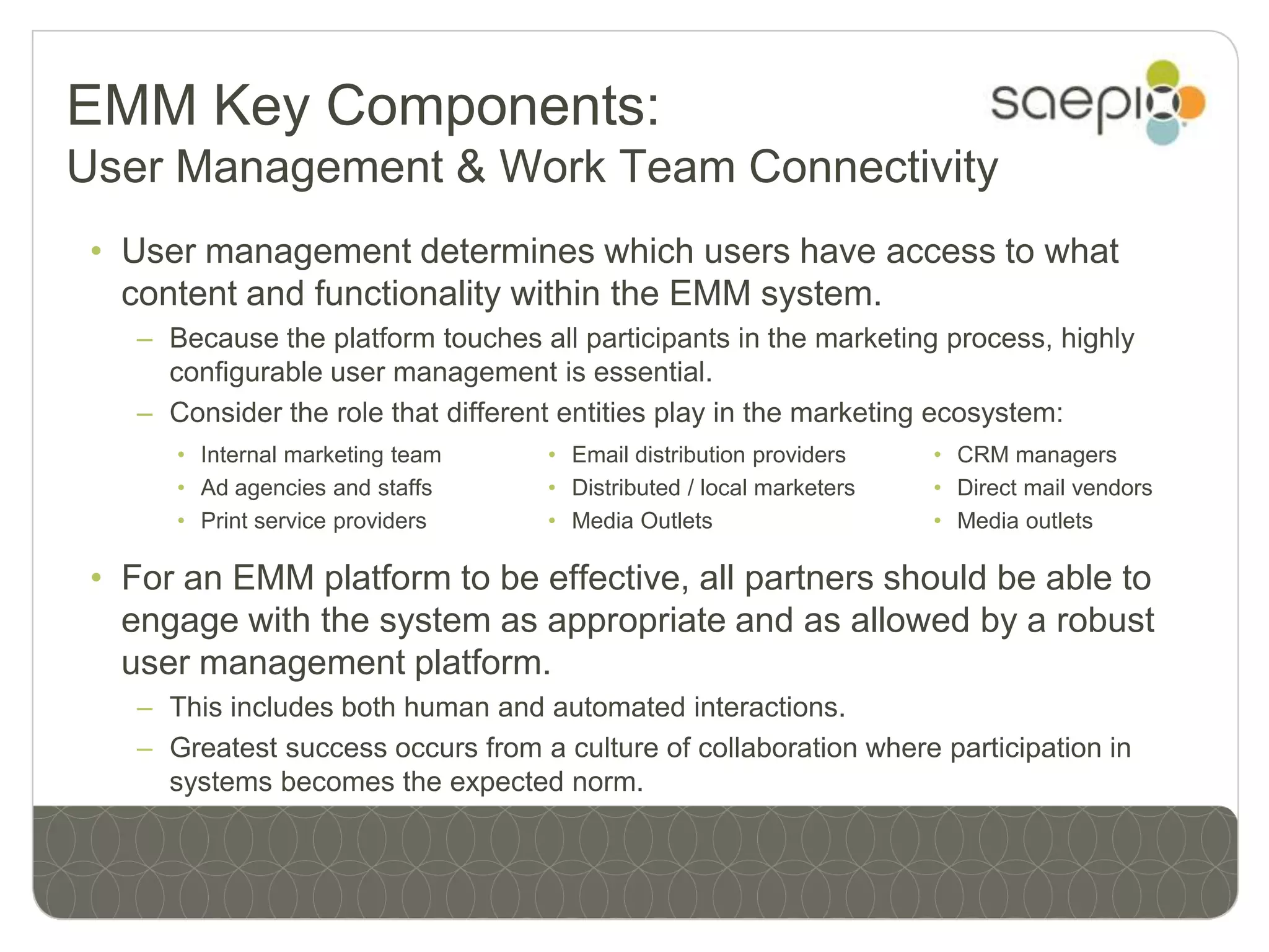The Enterprise Marketing Management Strategy Guide | PPTX