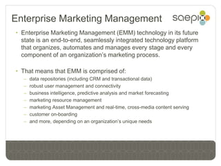 The Enterprise Marketing Management Strategy Guide | PPTX