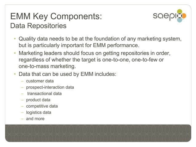 The Enterprise Marketing Management Strategy Guide | PPTX