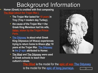 The entire odyssey notes presentation | PPT