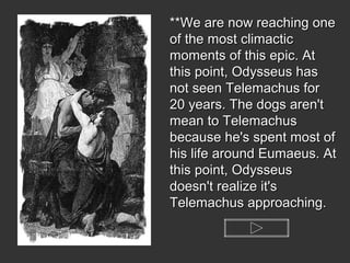 Odysseus And Telemachus Reunion