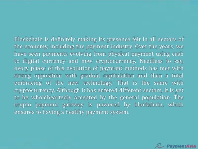The Entrance of Cryptocurrency and Blockchain Technology into The ...