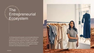 The Entrepreneurial Ecosystem. powerpoint presentation | PPTX