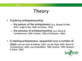 The entrepreneurial process | PPTX
