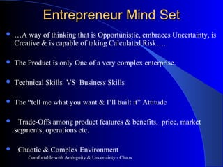 The entrepreneur mind_set | PPT