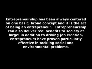 The Entrepreneurship | ODP | Startups | Business