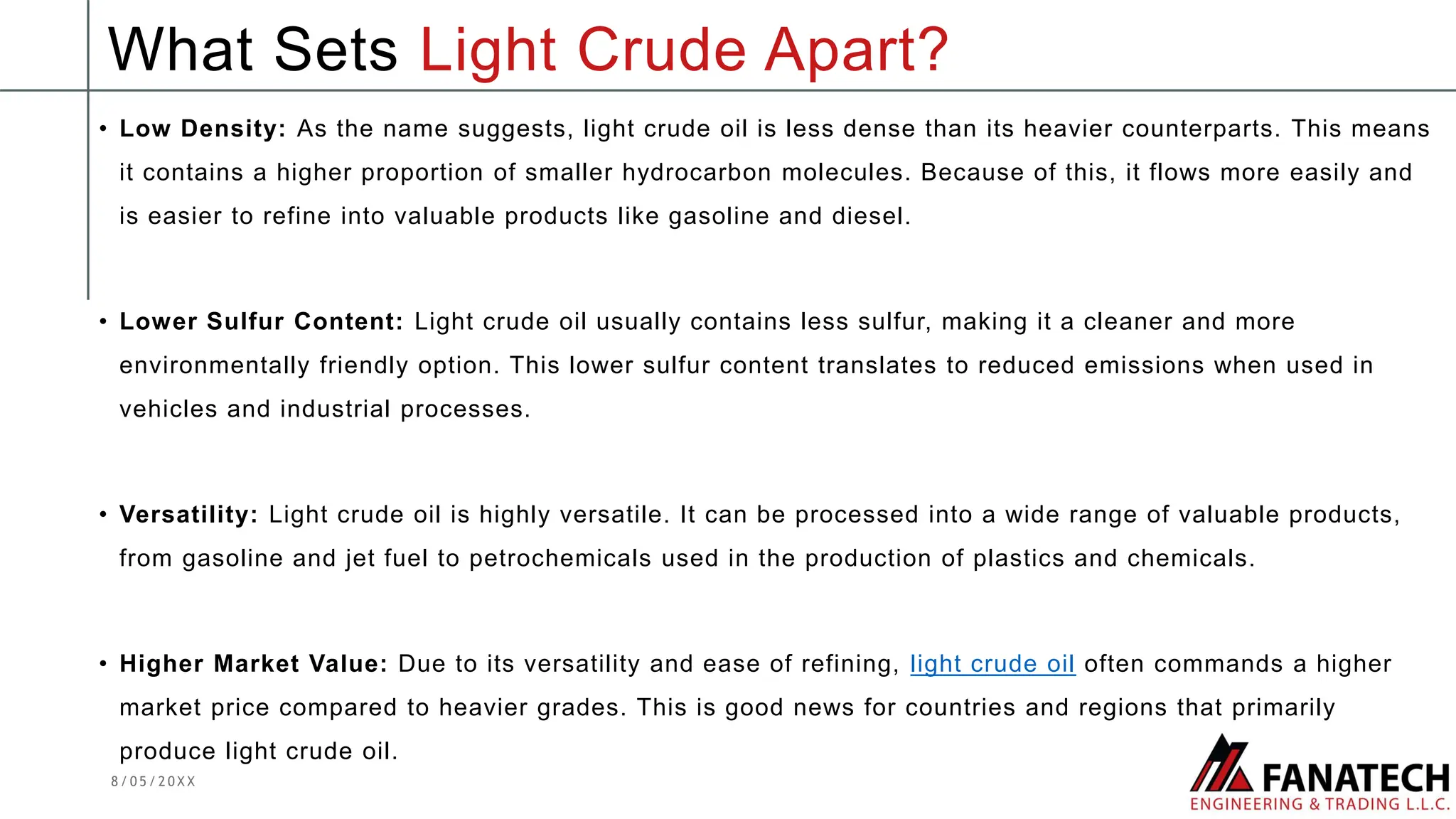 Exploring the Different Grades of Crude Oil: What Sets Light Crude ...
