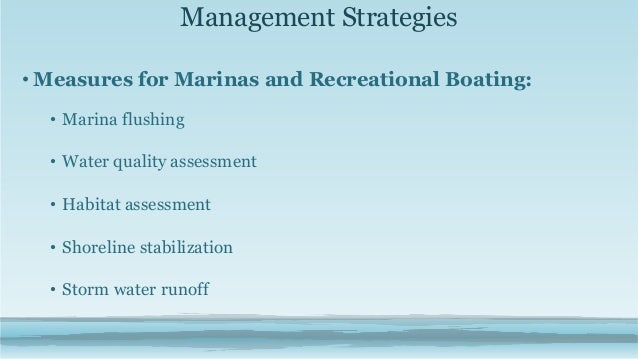 The Environmental Impacts of Marinas and Recreational Boating: Manag…