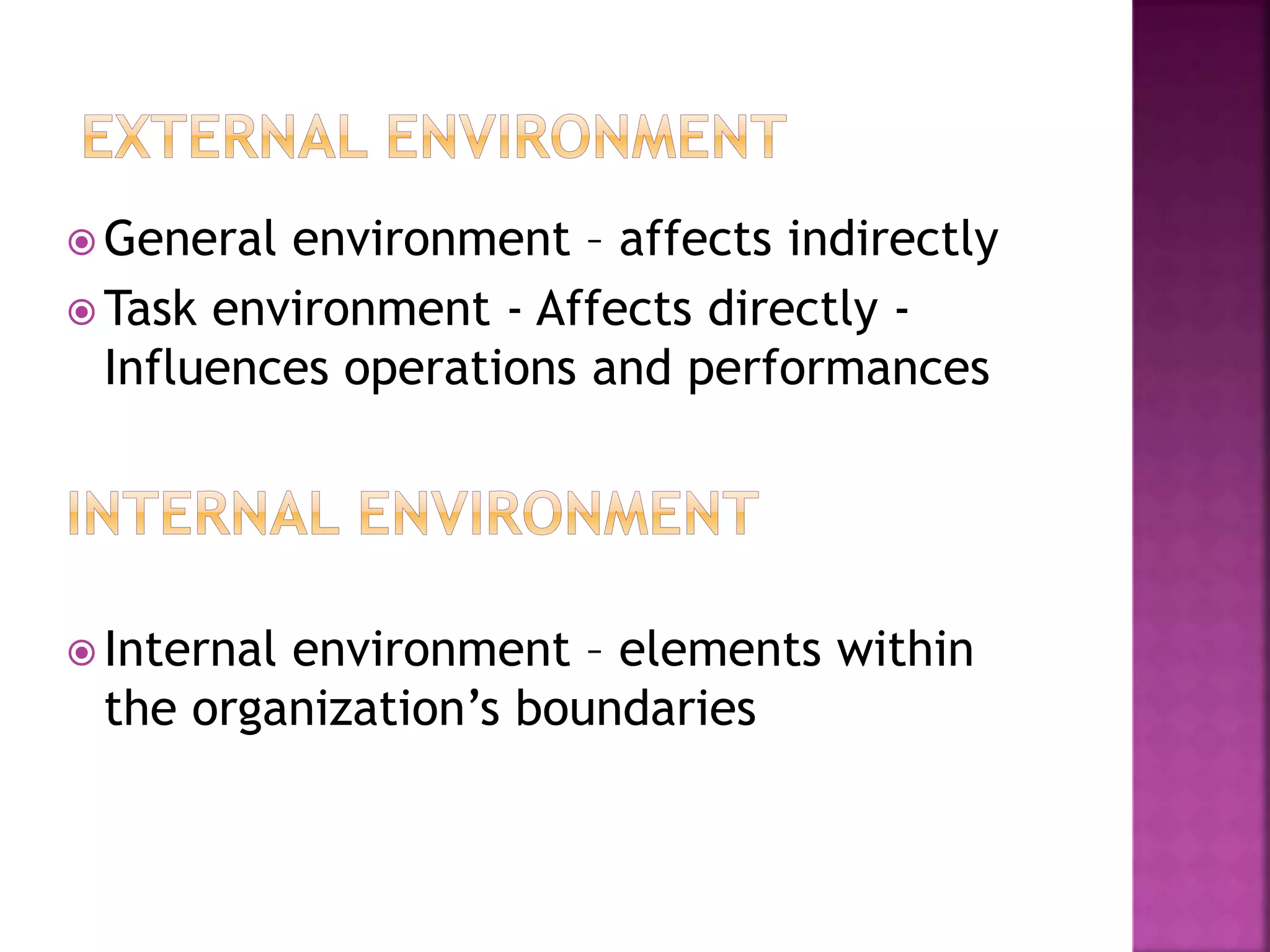 The Environment and Corporate culture | PPTX