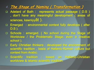 The environment context & process scientific transformation | PPTX