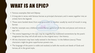 The epic | PPT