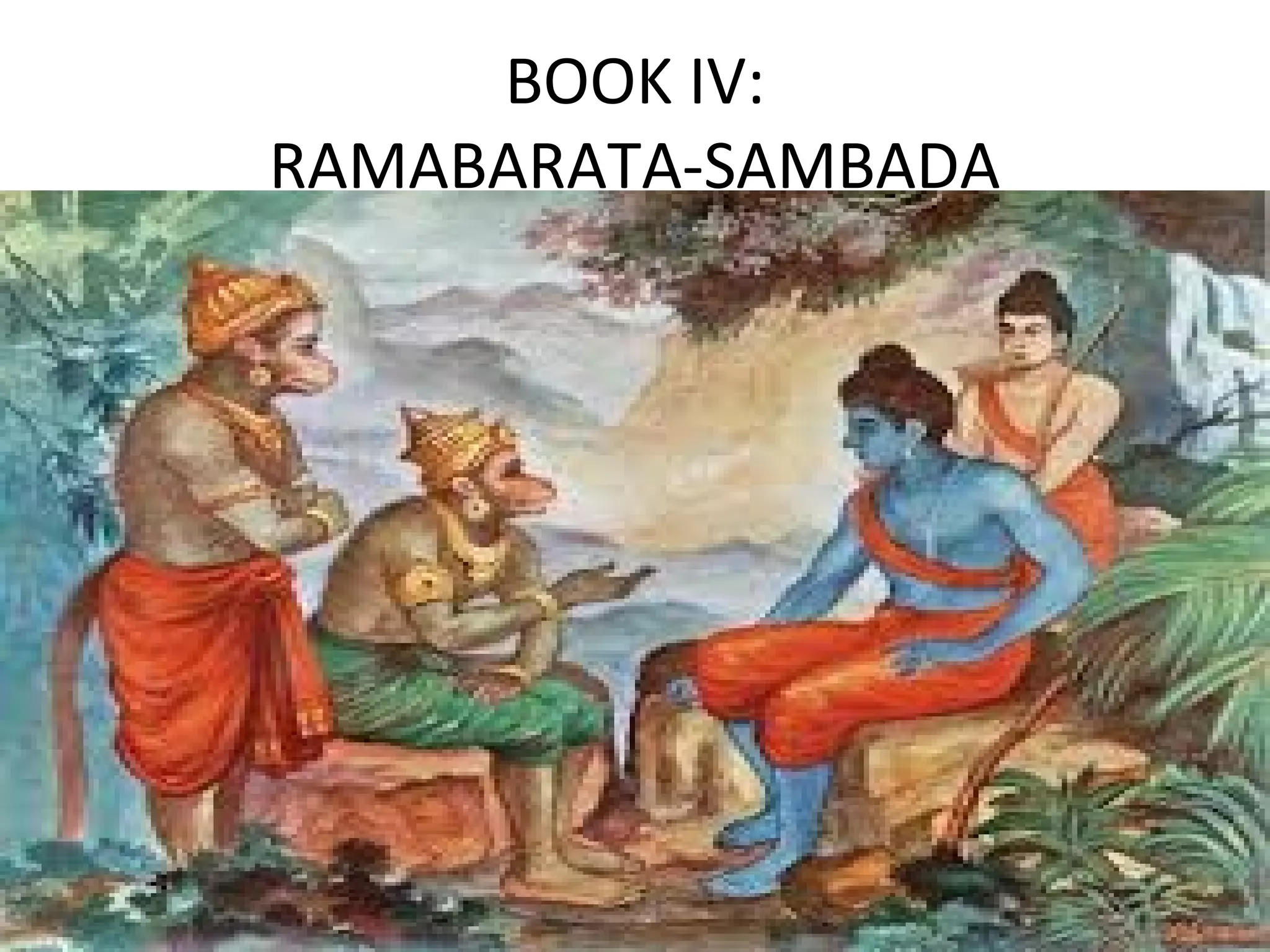The epic of ramayana | PPT