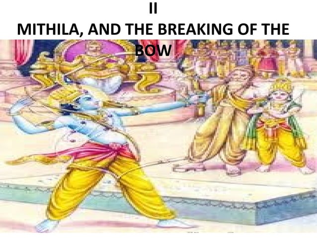 The epic of ramayana | PPT