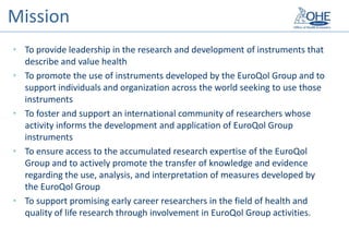 The EQ-5D and Its Use Internationally | PPTX