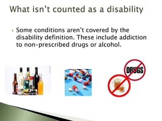 The Equality Act 2010 (disability) regulations power point | PPTX