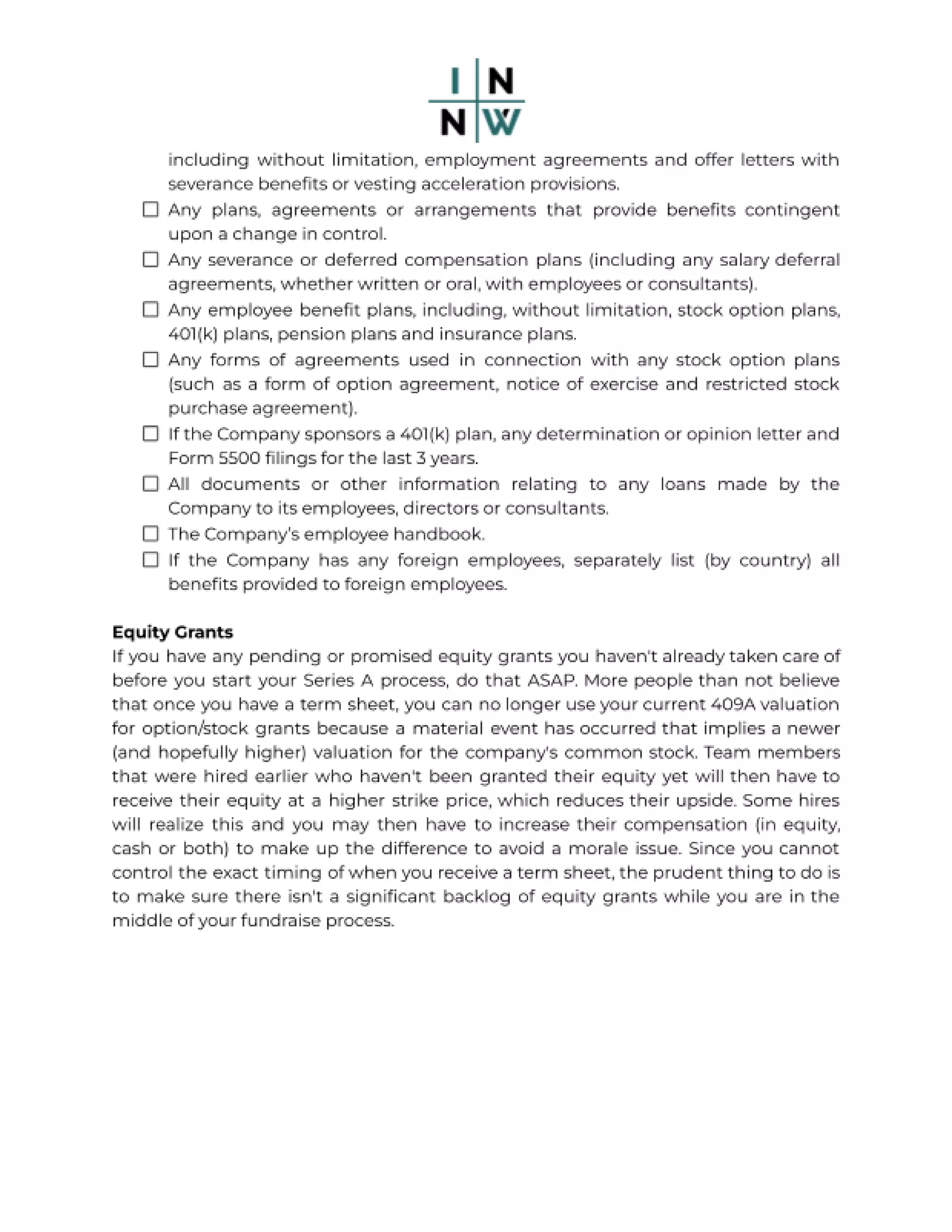 The equity Raising process Checklist_For series A.pdf