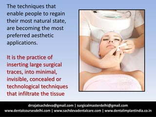 The era of non surgical beautification | PPT