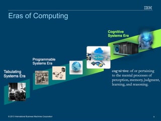 The New Era of Cognitive Computing | PPT