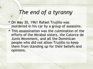 The era of trujillo powerpoint | PPT