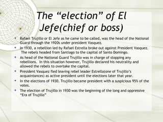 The era of trujillo powerpoint | PPT