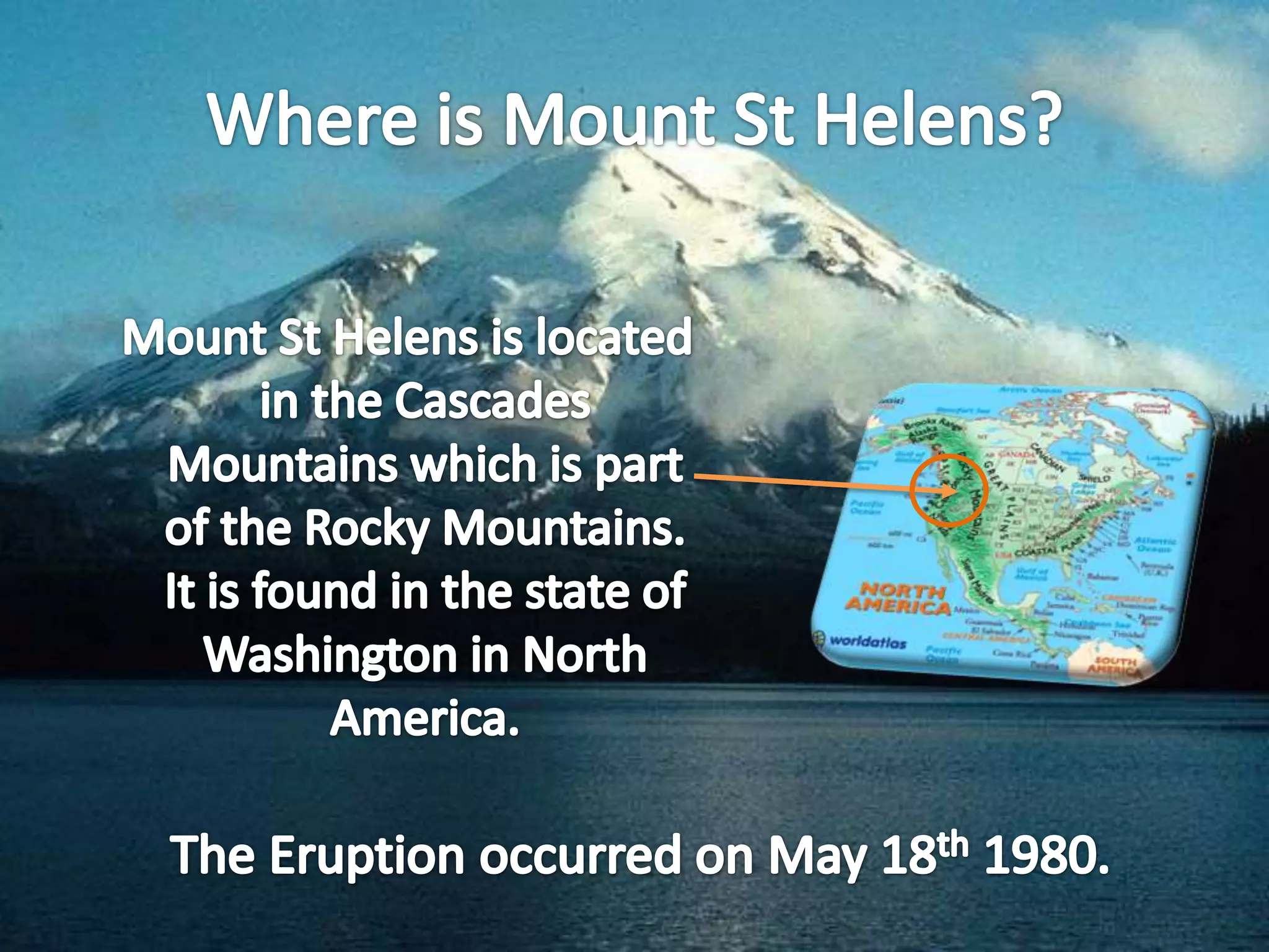 The eruption of mount st helens | PPT