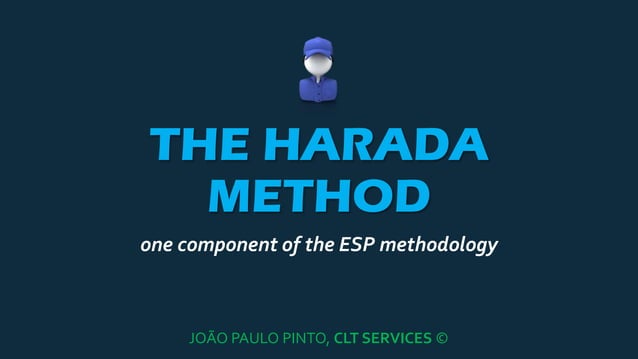 The ESP methodology and Harada component | PPT