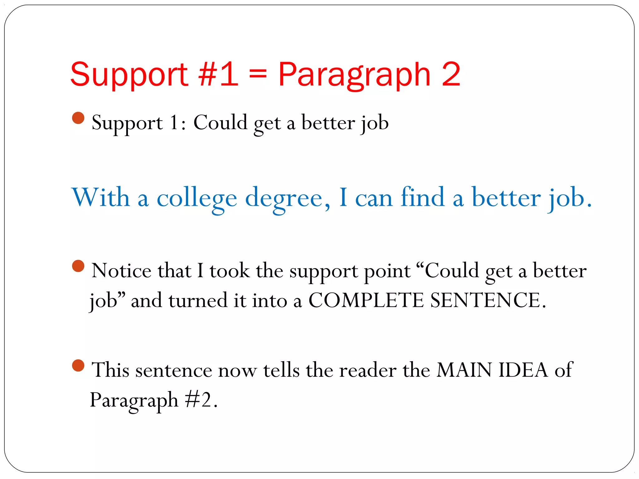 The essay roadmap | PPT