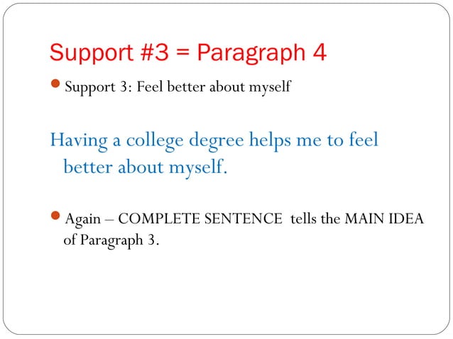 The essay roadmap | PPT | College Planning | College Education