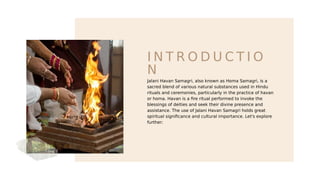 The Essence of Havan Samagri | PDF