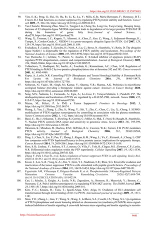 Essence of PTEN: a Broad-Spectrum Therapeutic Target in Cancer | PDF