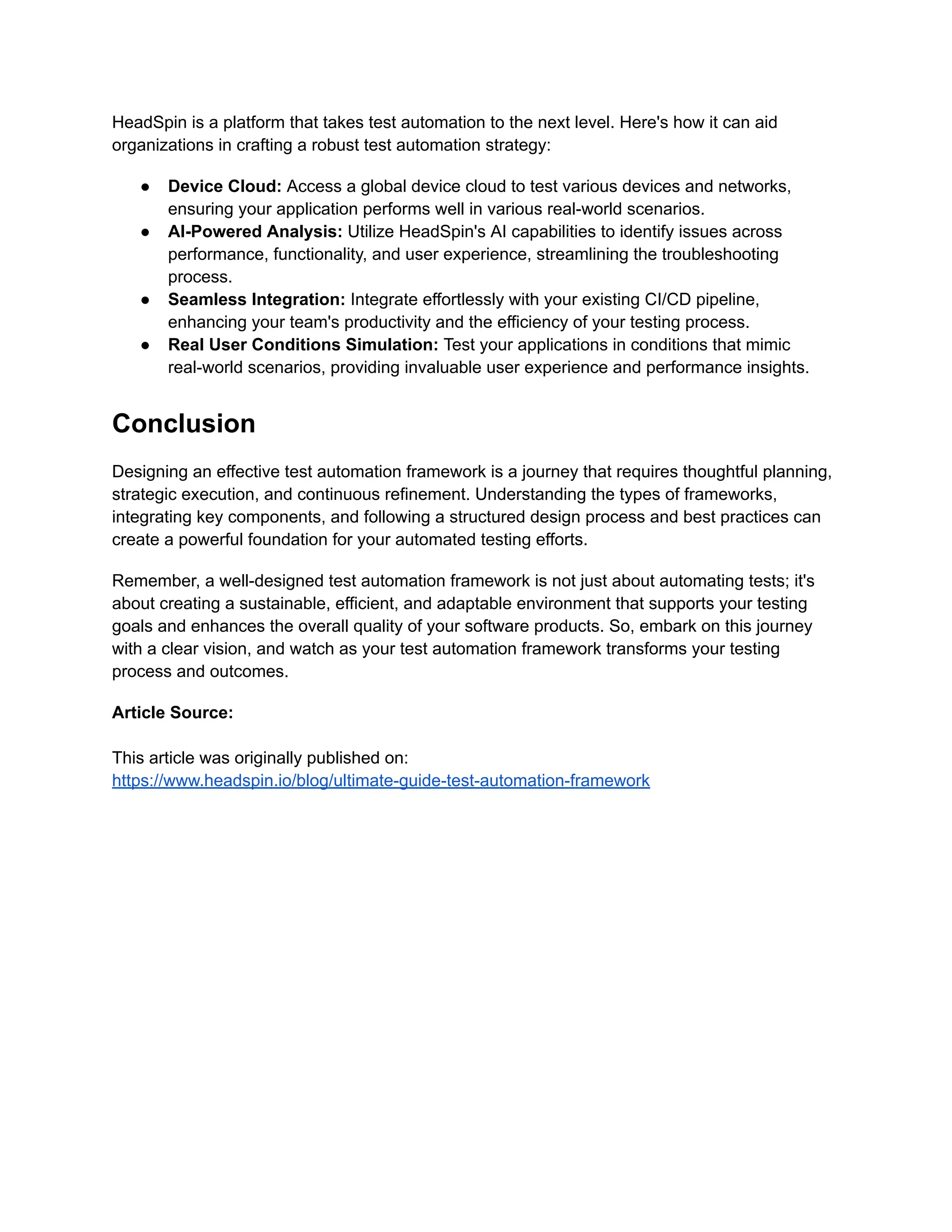 The Essence Of Test Automation Framework Design Pdf