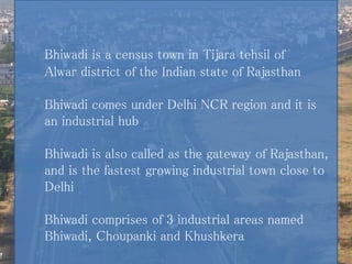 The essentia bhiwadi | PDF