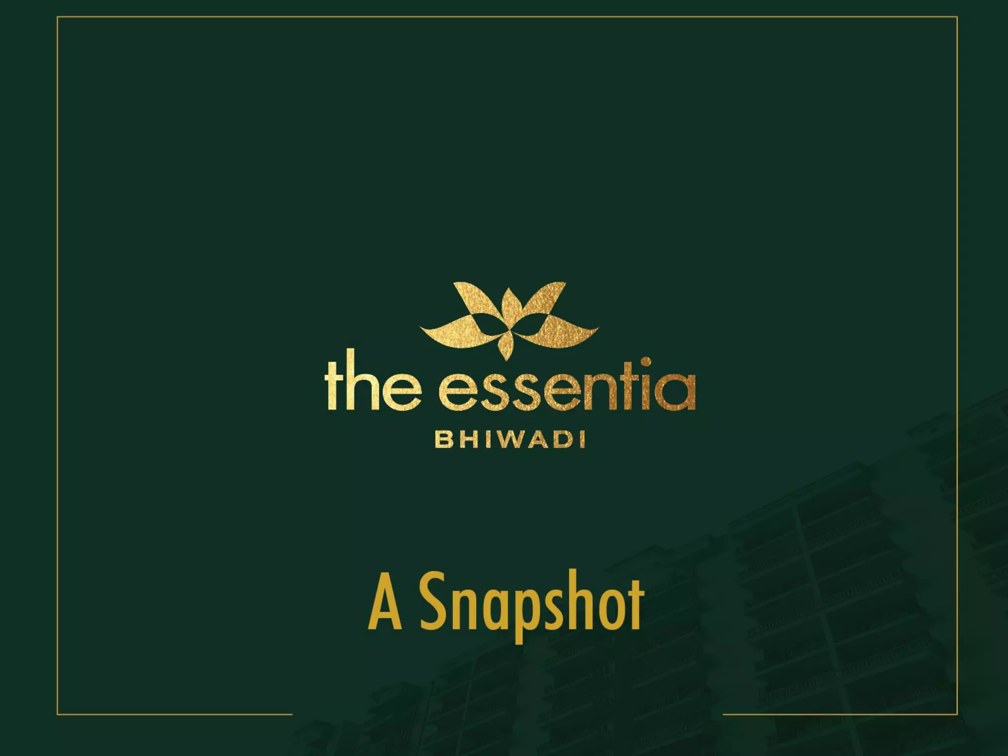 The essentia bhiwadi | PDF