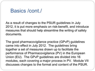 The essential changes in the new pbrer format | PPTX