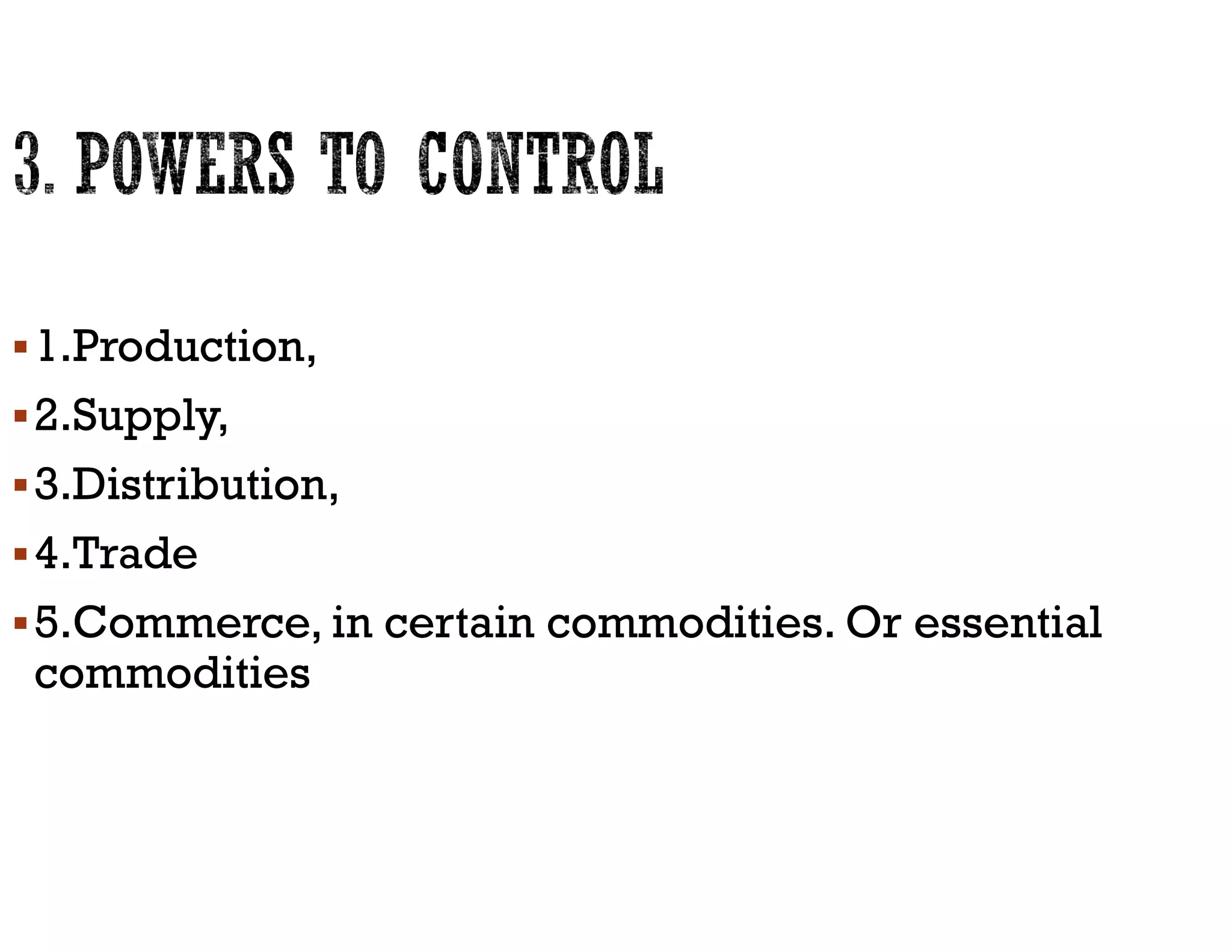 The essential commodities act, 1955 | PDF
