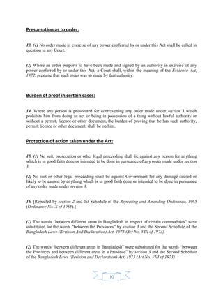 The essential commodities act, 1957 | PDF