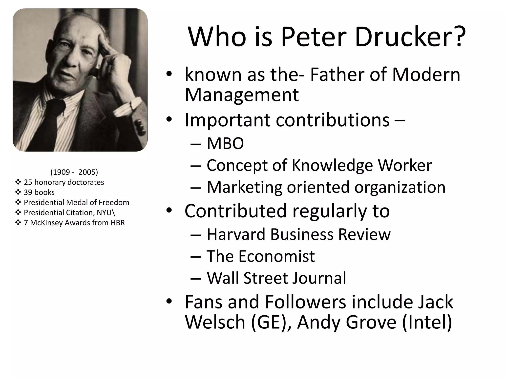 The Essential Drucker | PPTX