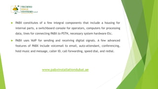 The Essential Guide to PABX and Its Role in Business Communications | PPTX