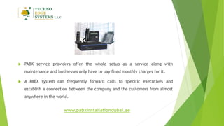 The Essential Guide to PABX and Its Role in Business Communications | PPTX