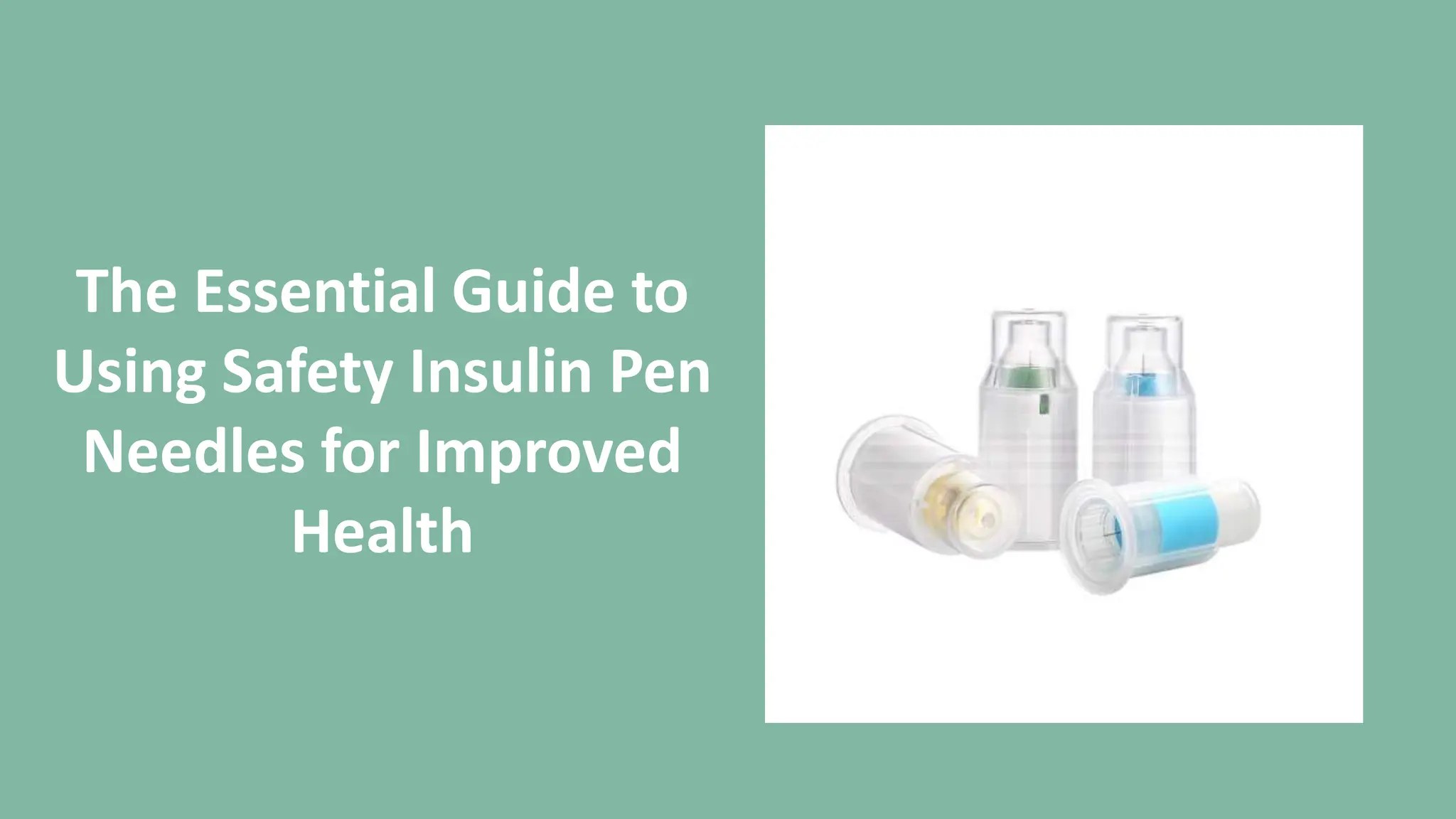 Essential Guide to Using Safety Insulin Pen | PPT
