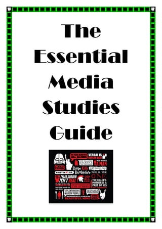 The Essential Media Studies Guide - terms | PDF