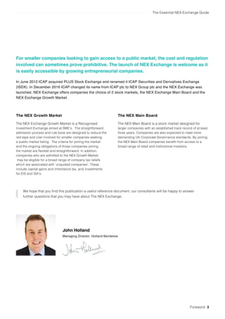 The essential nex exchange guide | PDF