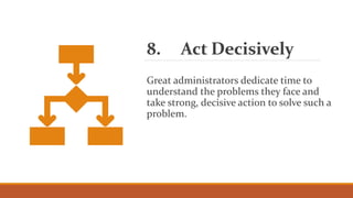 The Essential Qualities of an Effective School Administrator and ...