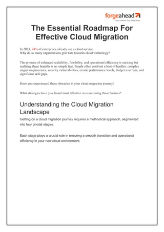 The Essential Roadmap For Effective Cloud Migration.pdf