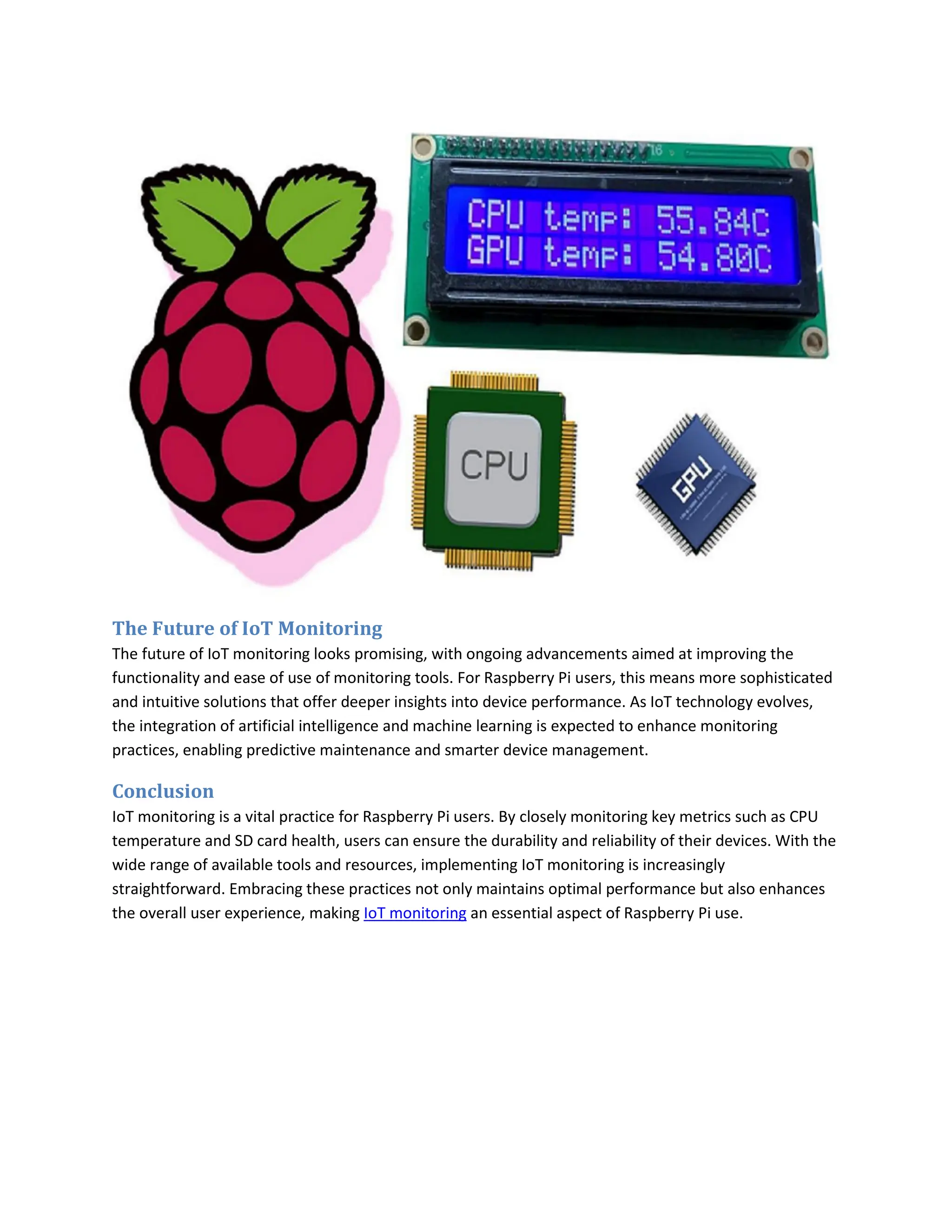 The Essential Role Of Iot Monitoring For Raspberry Pi Devicespdf