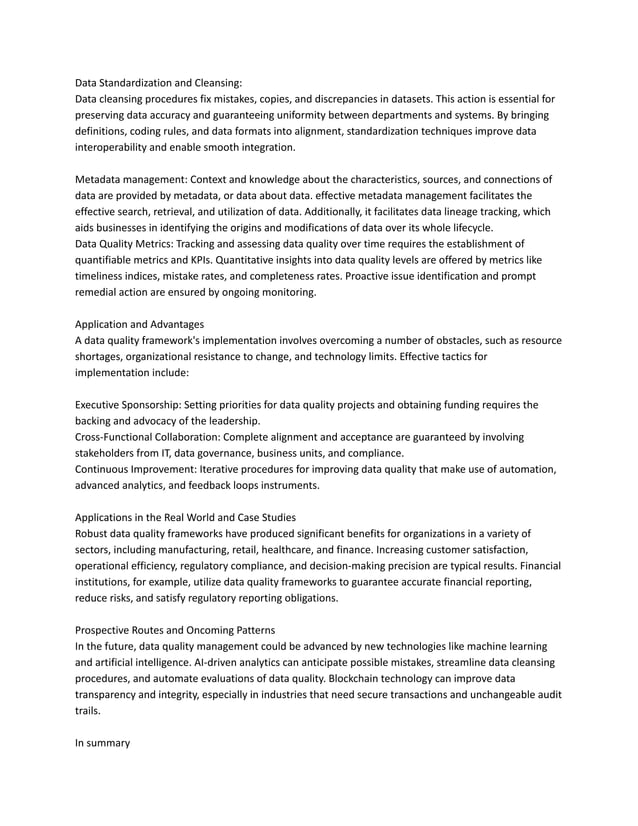 The Essentials of a Data Quality Framework.pdf