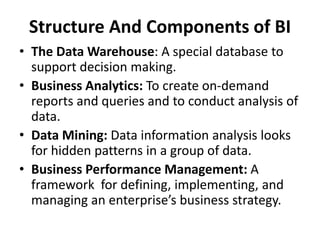 The essentials of business intelligence | PPT