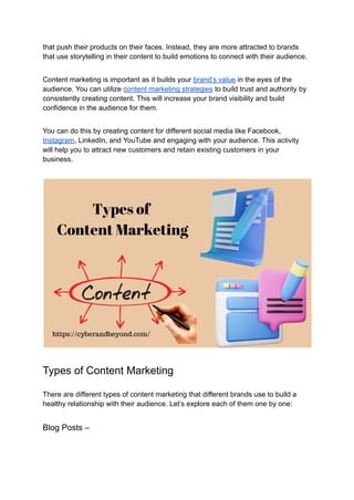 The Essentials of Content Marketing_ Types, Significance, and Effective ...