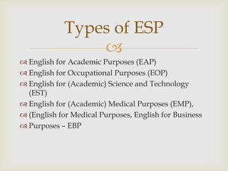 The essentials of esp methodology | PPTX